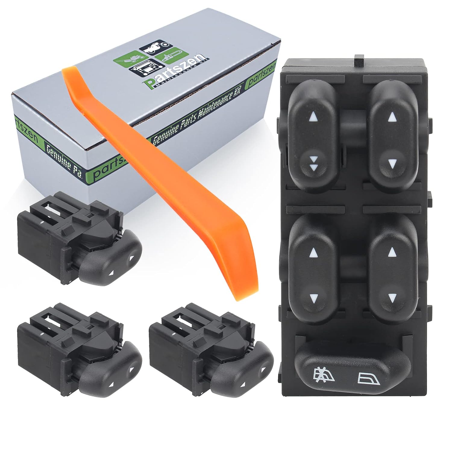 partszen Power Window Switch for 2004-2008 Ford F150 2003-2006 ...