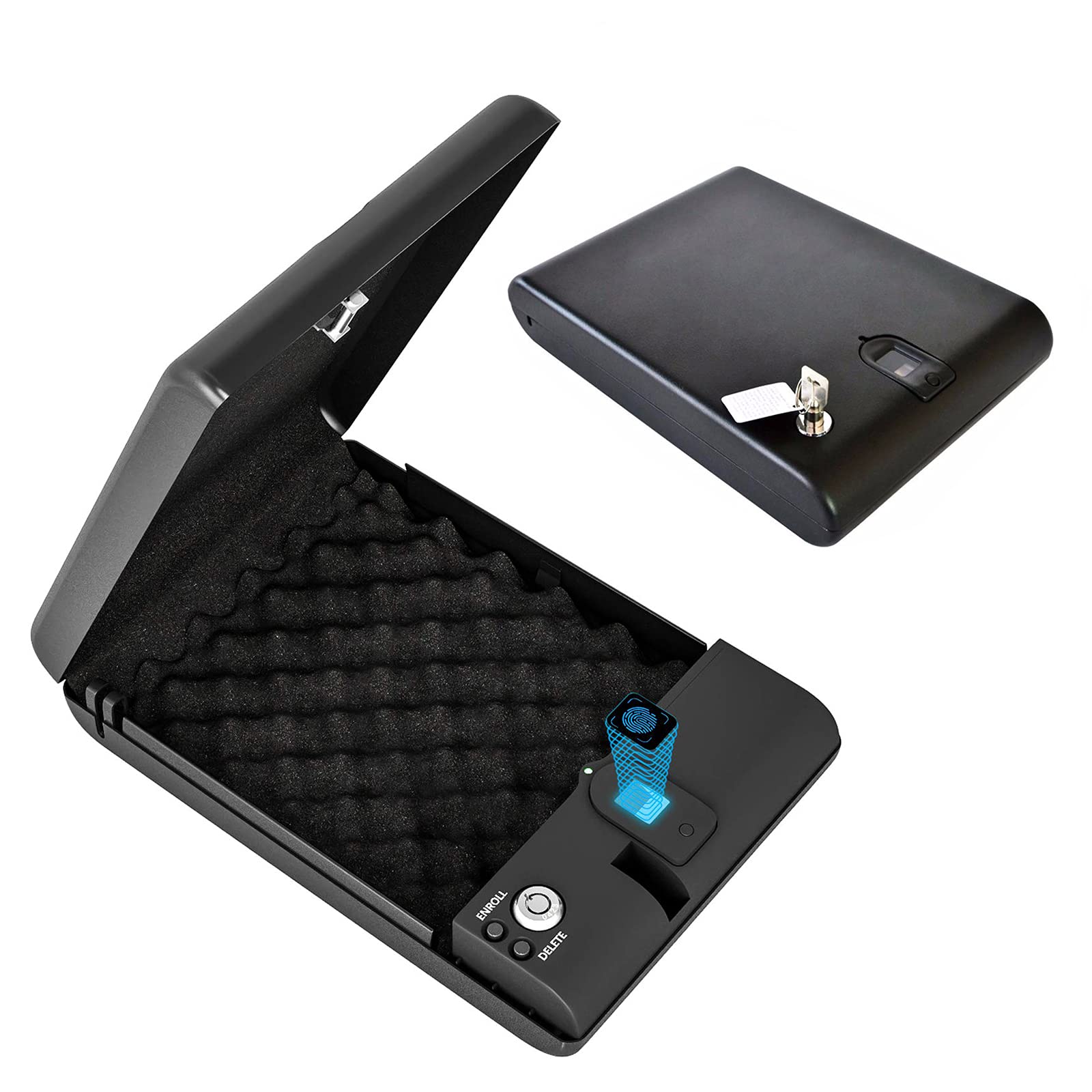 Buy Safe Locking Case with Fingerprint Biometric Key Lock and Security ...