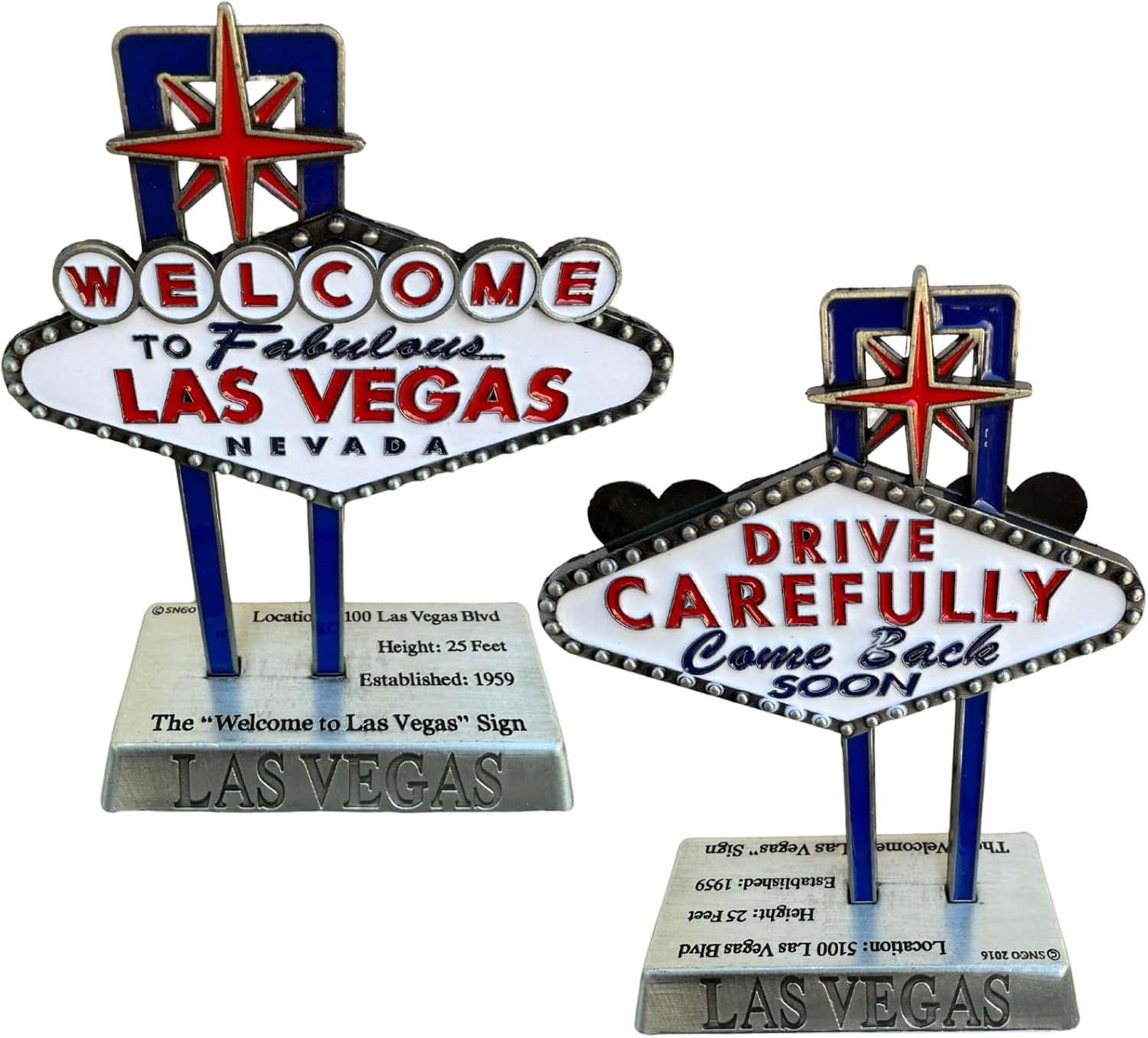 Amazon.com: Welcome to Fabulous Las Vegas Sign – 5” Desktop Souvenir ...