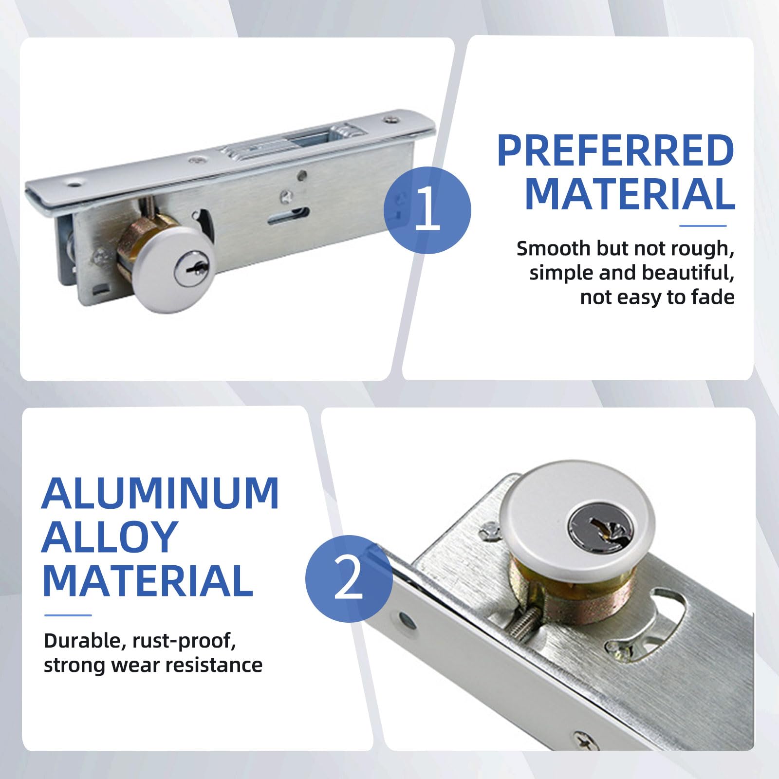 Snapklik.com : Storefront Mortice Hook Door Lock, Commercial Door Locks ...