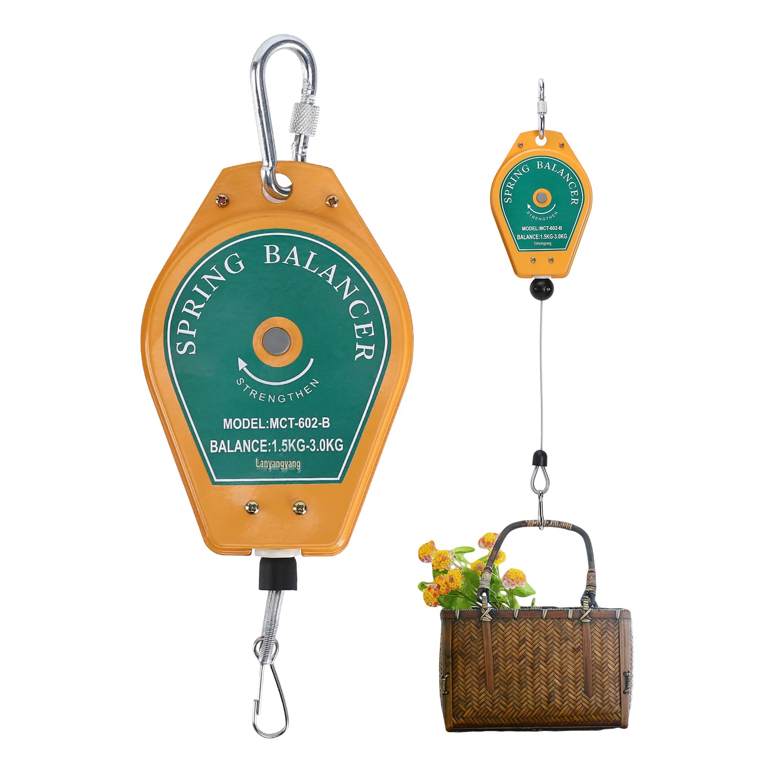 U/ Plant Pulley for Hanging Plants Heavy Duty,Hang High up and Pull ...
