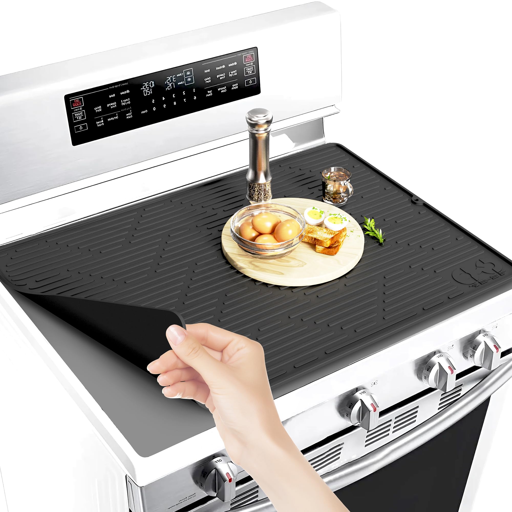 Amazon.com: CMDZHF Silicone Stove Top Cover 28x20'' Large Silicone ...