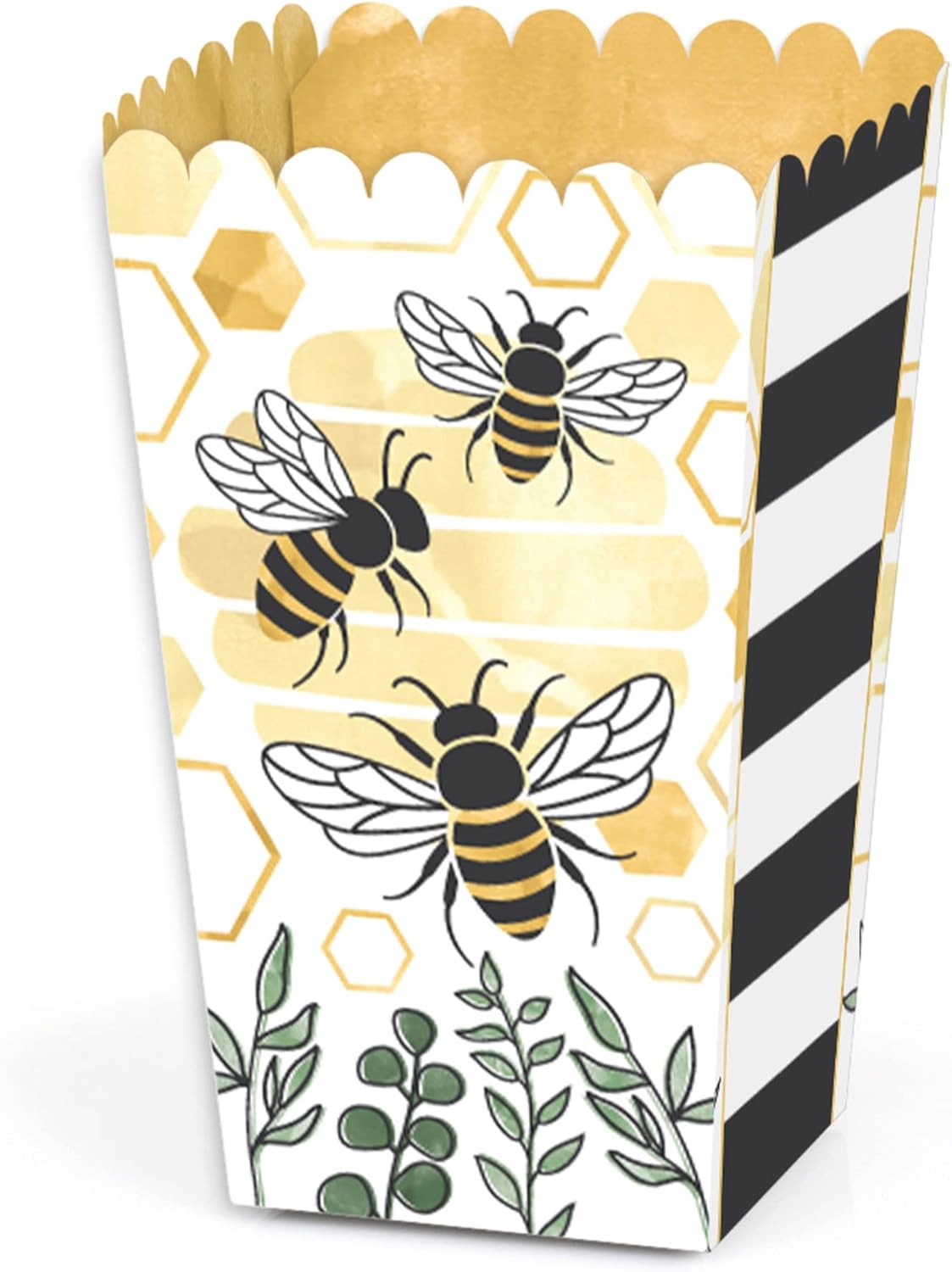 Amazon.com: Big Dot of Happiness Little Bumblebee - Bee Baby Shower or ...