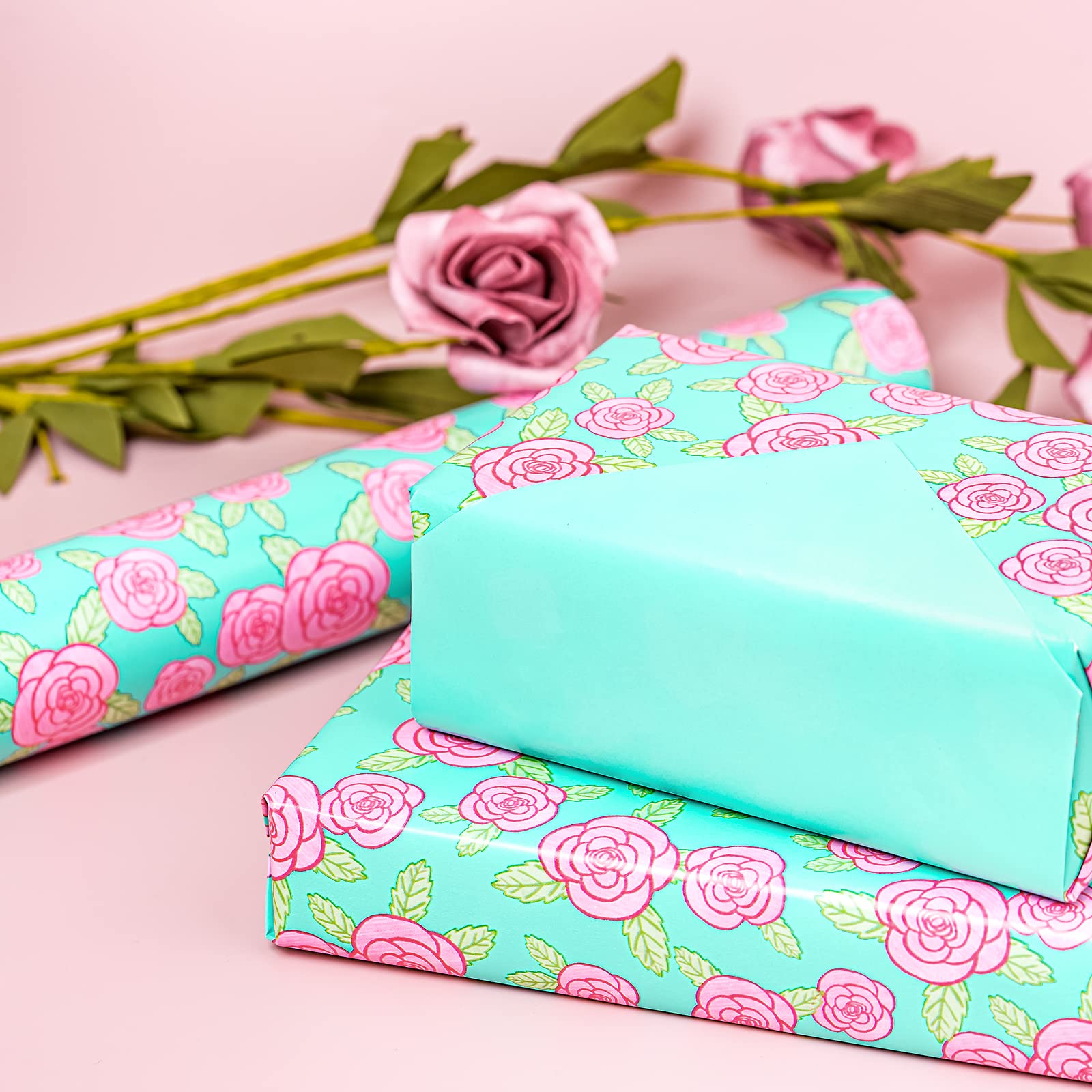 Snapklik.com : MAYPLUSS Wrapping Paper Roll - Mini Roll - 17.3 Inch X ...