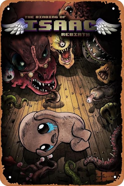 Amazon.com: TersShawl The Binding of Isaac Rebirth Video Game Poster ...