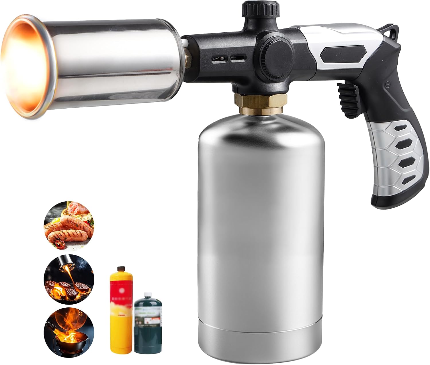 Amazon.com: Amor En Casa Powerful Cooking Propane Torch, Charcoal Torch ...