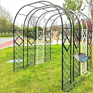 Amazon.com : Garden Arch for Climbing Plant,Rose Archway Garden Arbor ...