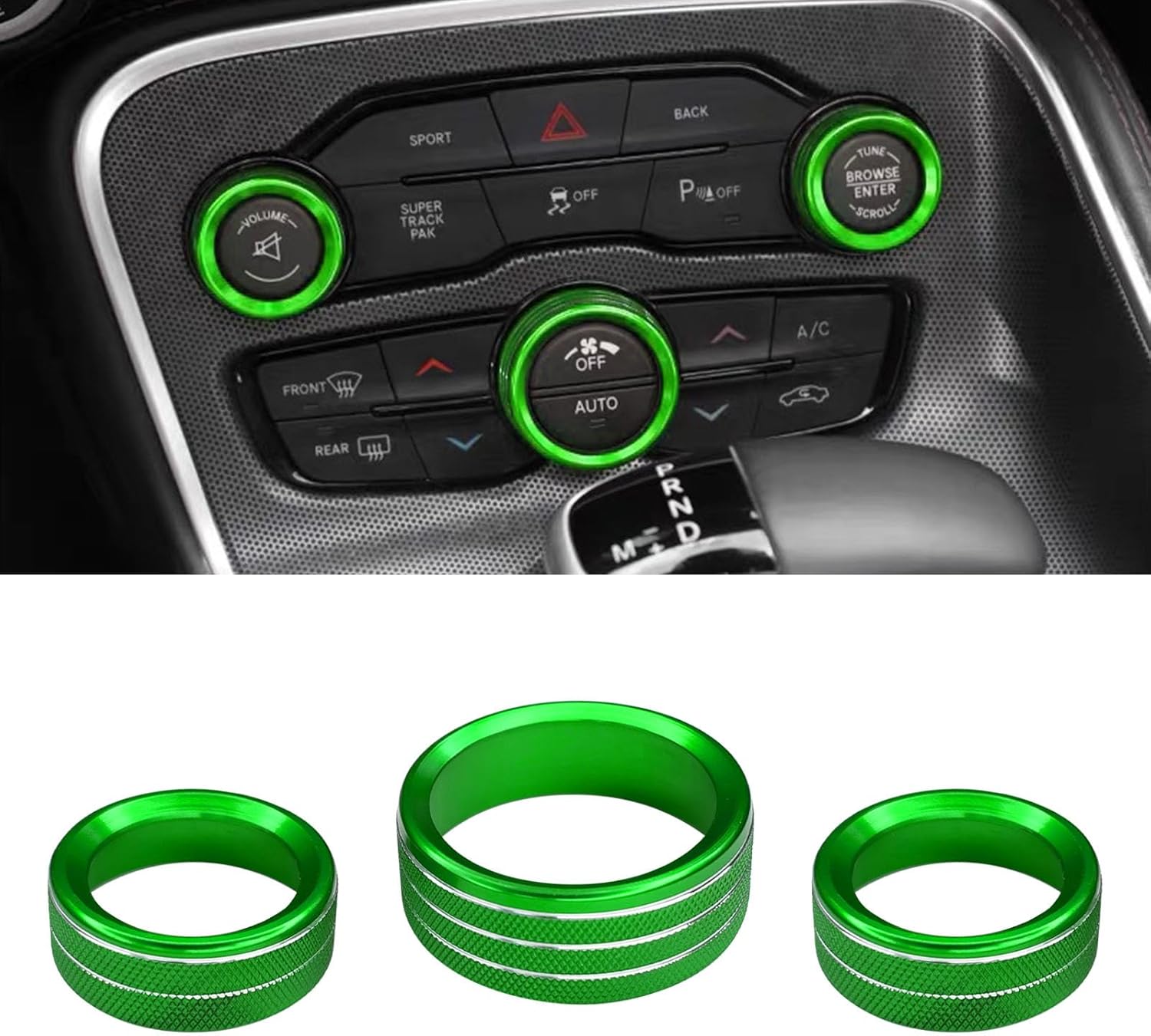 Amazon.com: UZZH 3PCS AC Air Conditioner Switch Button Knob Cover, Car ...