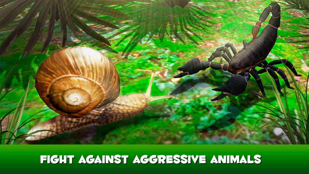 Land Snail Simulator Shell 3D: Exploration of Micro World | Small ...