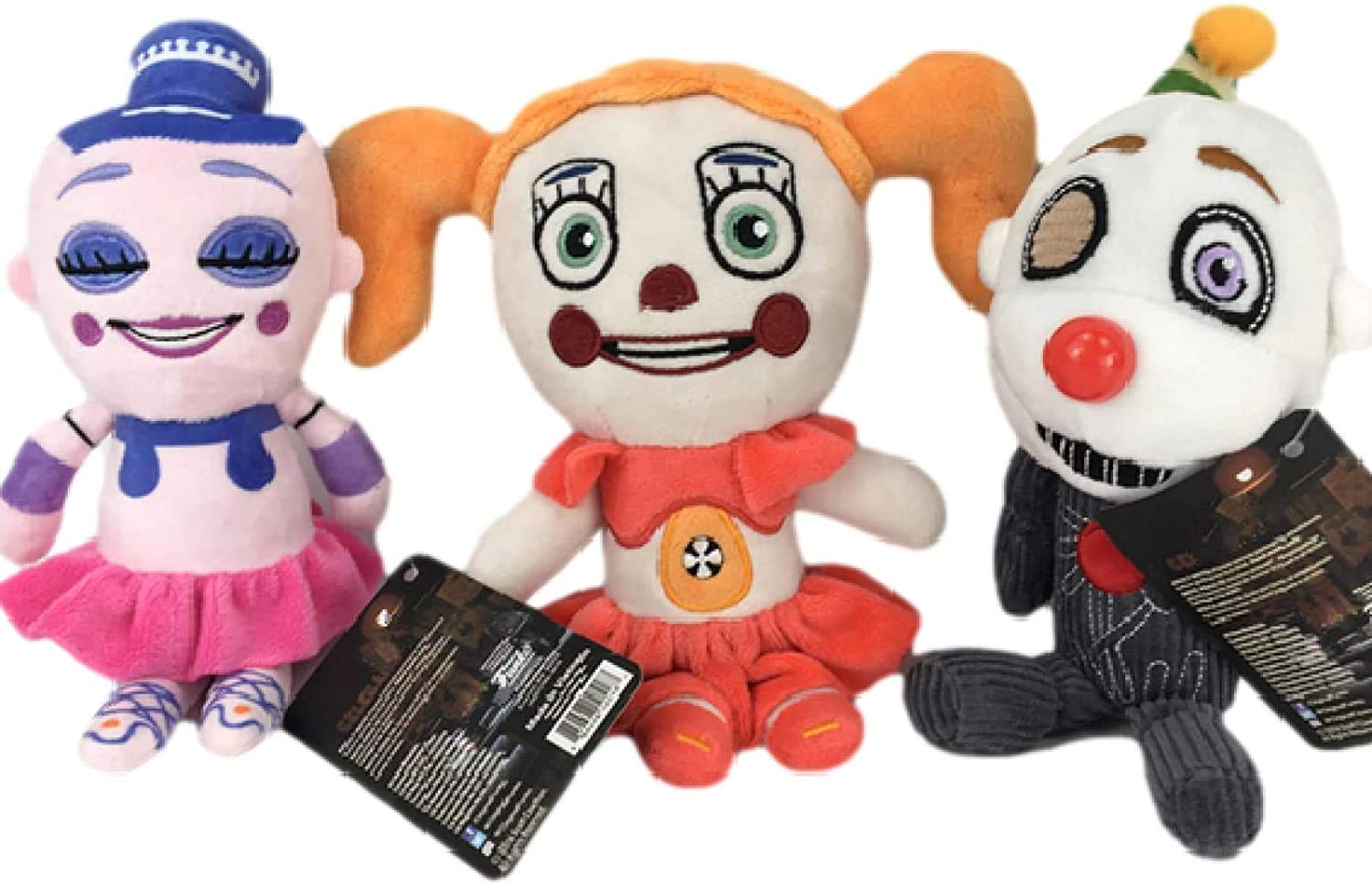 Buy MQJ 3Pcs 18Cm Cute Toys Five Nights at Freddy's Sister Location ...