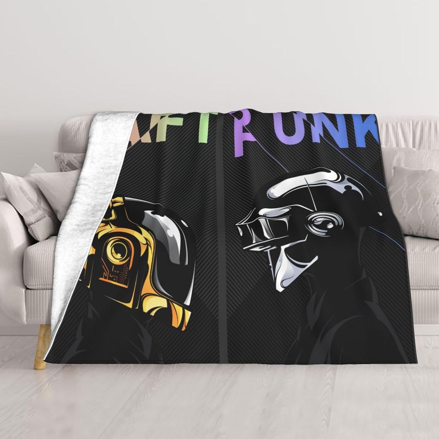 Amazon.com: Jellweng Daft Music Band Punk Throw Blanket Cooling Soft ...