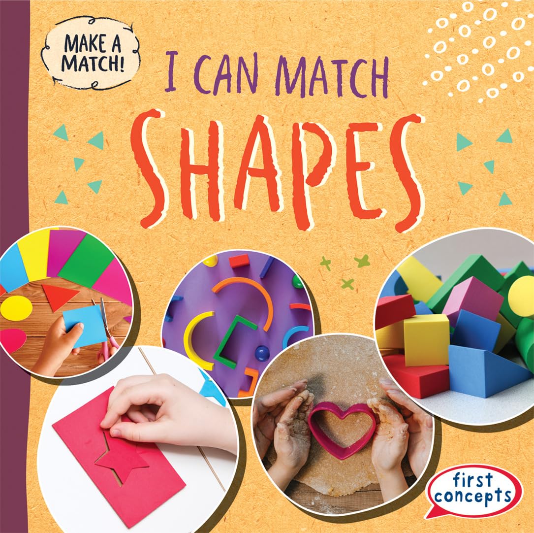 I Can Match Shapes (Make a Match!): Gottlieb, Beth: 9781538291634 ...