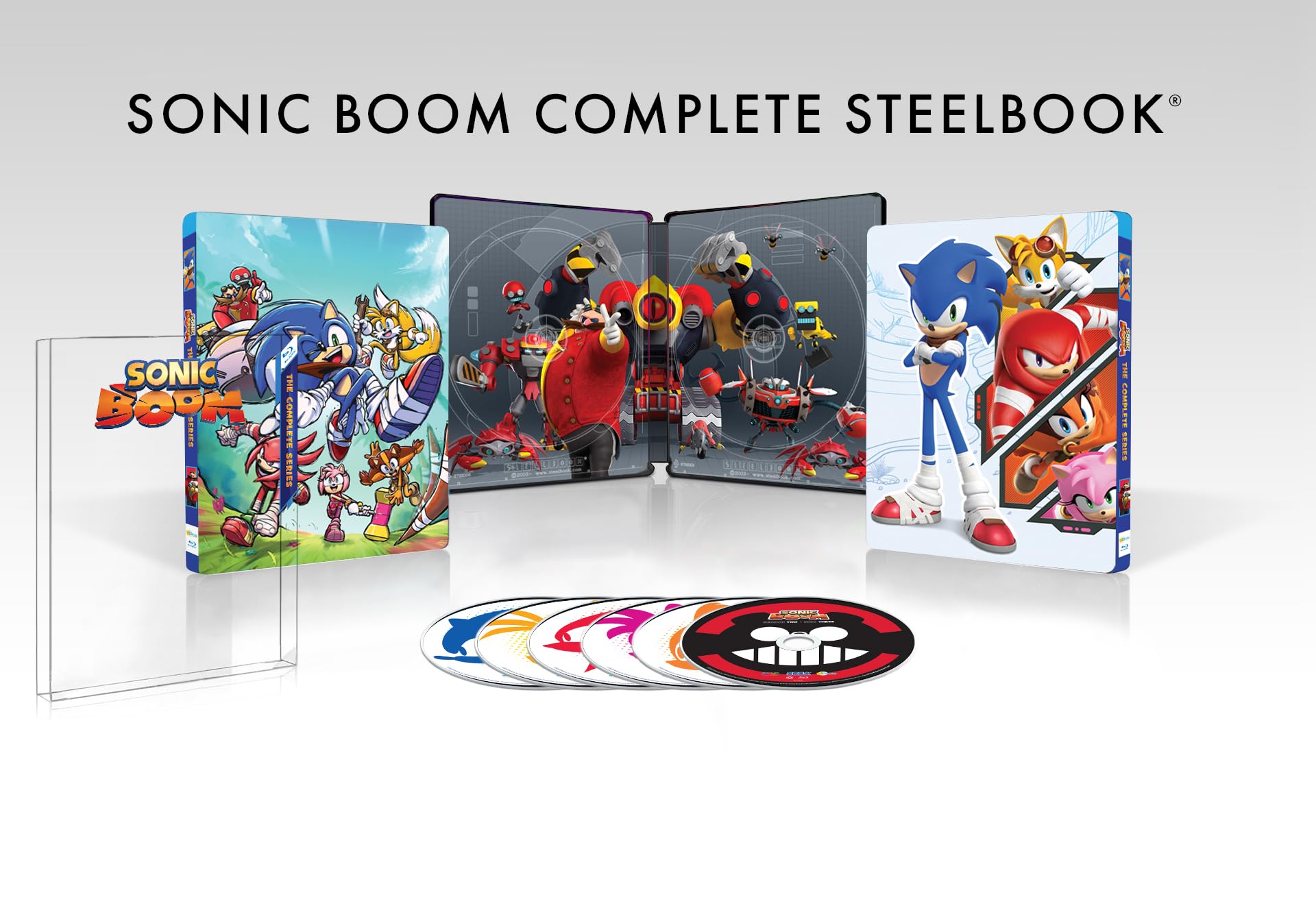 Amazon.com: SONIC BOOM - THE COMPLETE SERIES STEELBOOK : Roger Craig ...