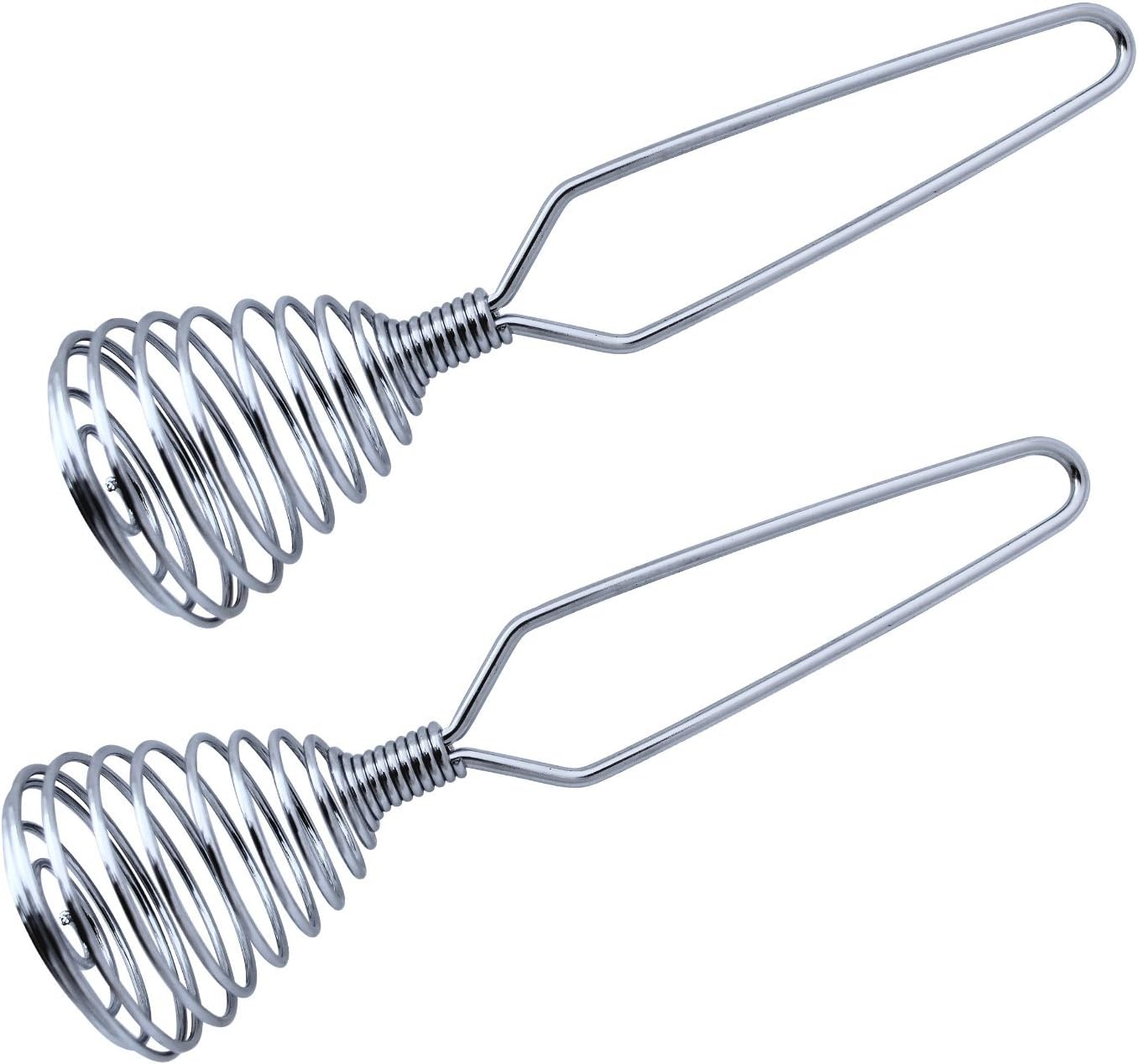 Amazon.com: Chef Craft Set of 2 Mini French Spring Coil Whisks, 7 Inch ...