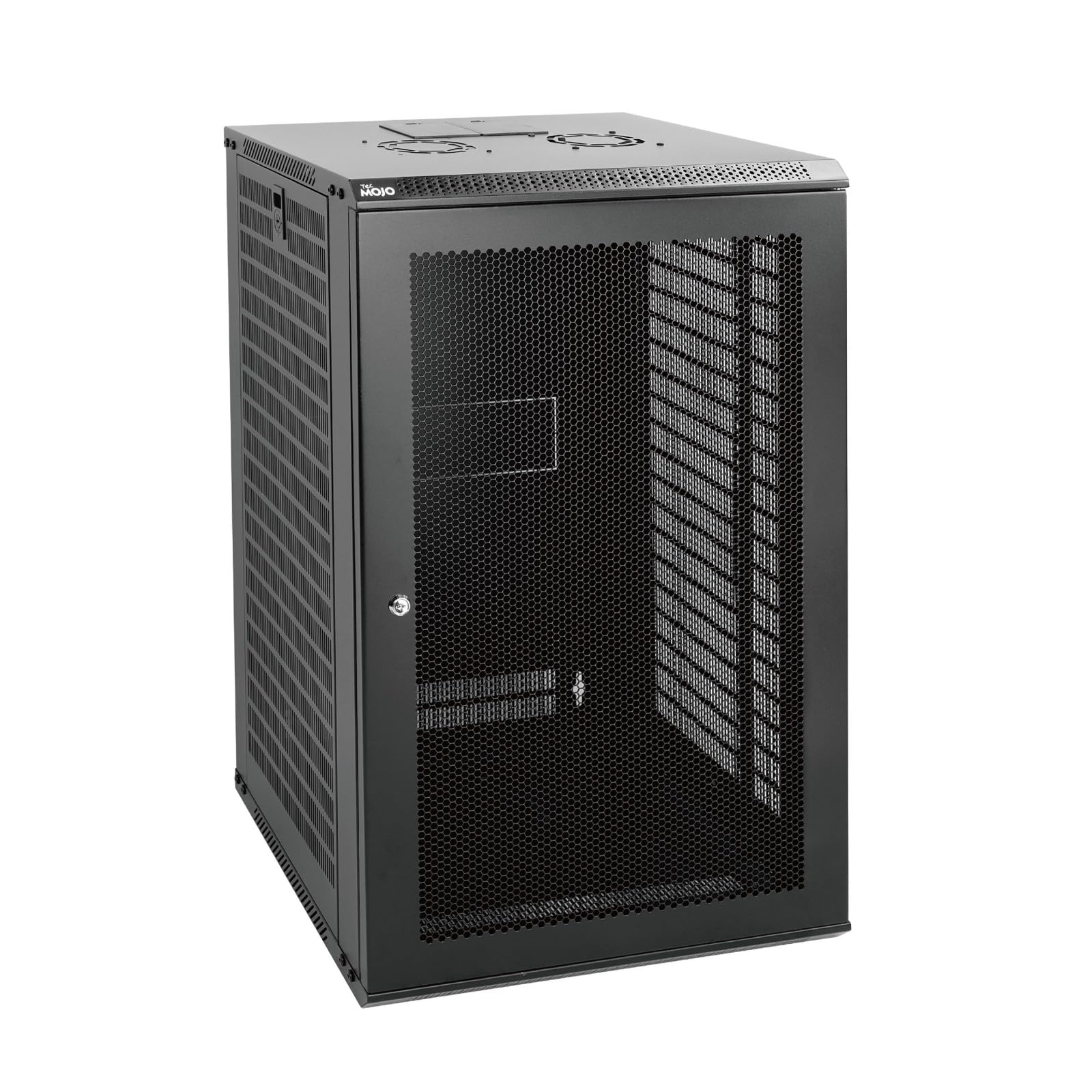 Amazon.com: Tecmojo 18U Wall Mount Rack Network Cabinet for 19" IT ...