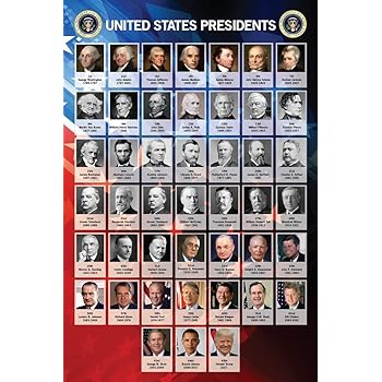 Amazon.com: The New Poster of the Presidents of the United States (Pres ...