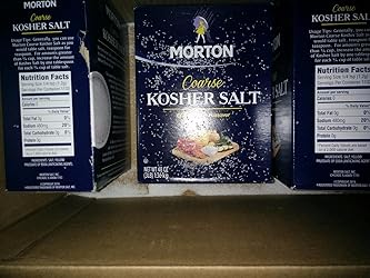 Amazon.com : Morton, Coarse Kosher Salt, Box, Non-Iodized, All-Purpose ...
