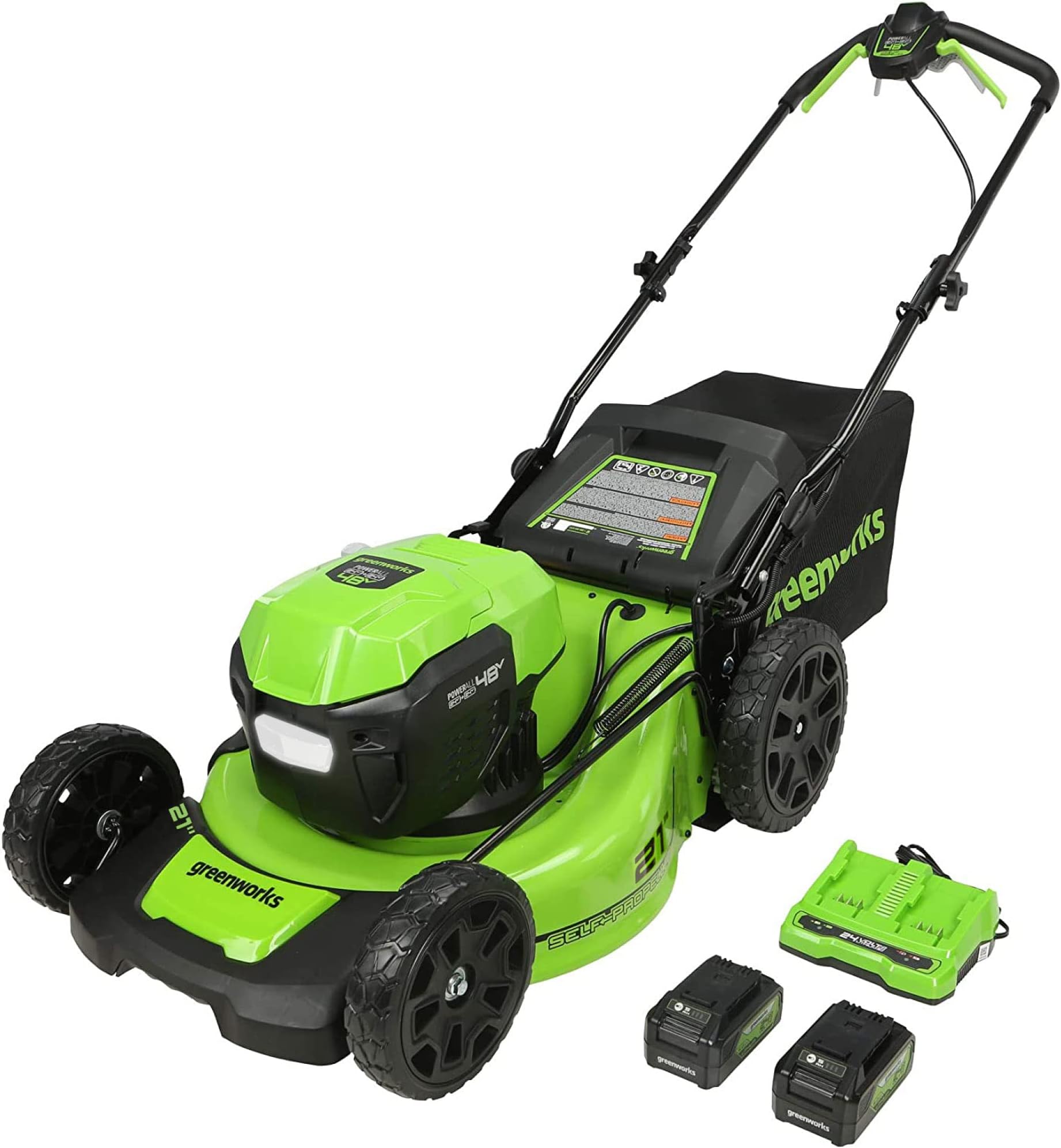 Amazon.com: EGO Power+ LM2101 21-Inch 56-Volt Lithium-ion Cordless Lawn ...