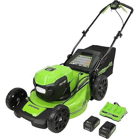 Amazon.com : Greenworks Pro 80V 21-Inch Brushless Self-Propelled Lawn ...
