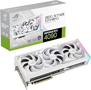 ASUS ROG Strix RTX 4090 White Edition Advanced Gaming GPU