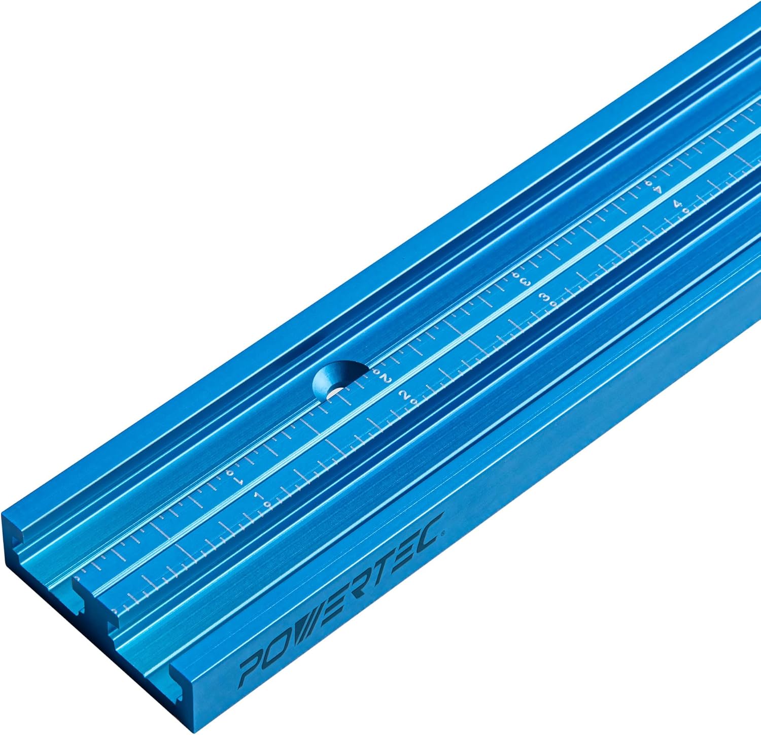 Amazon.com: POWERTEC 71667 36" Double-Cut Profile Universal T-track ...