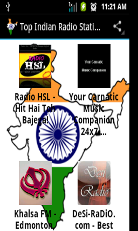 Top Indian Radio Stations:Amazon.co.uk:Appstore for Android