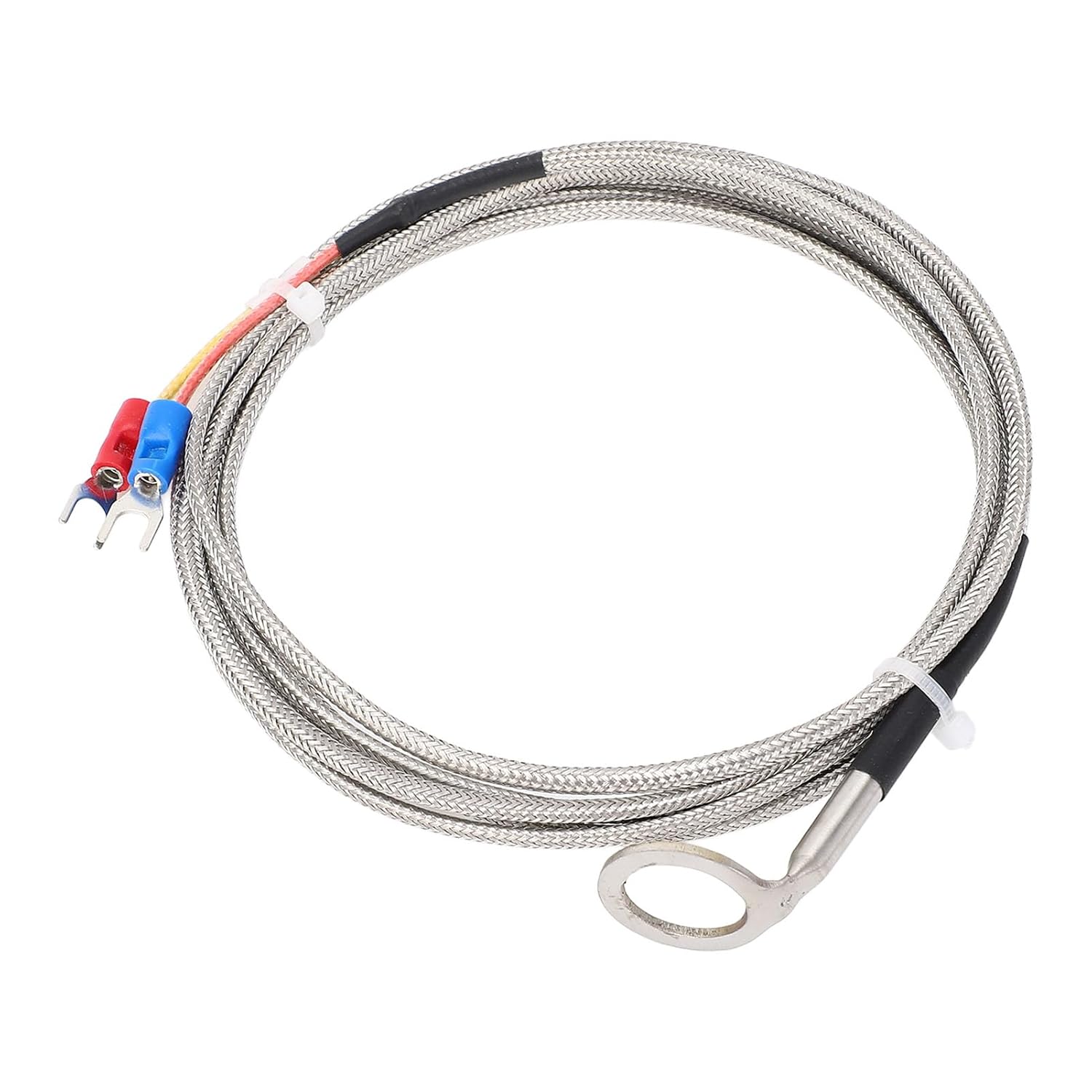 K Type Thermocouple Sensor Bend Probe Temperature Probe, Stainless ...