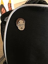 Amazon.com: Forge Dwight Schrute Rainn Wilson Enamel Lapel Pin (1 Pin ...