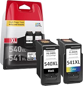 540XL 541XL Multipack 540 541 XL Compatible avec Les Cartouches d'encre ...