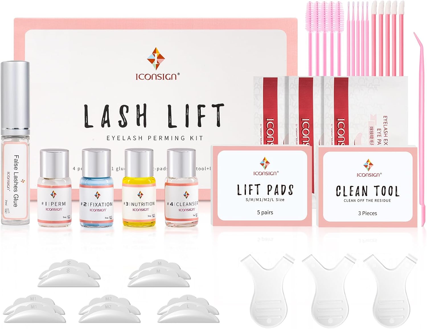 2025 Upgraded Lash Lift Kit Eyelash perm kit, Professional Semi ...