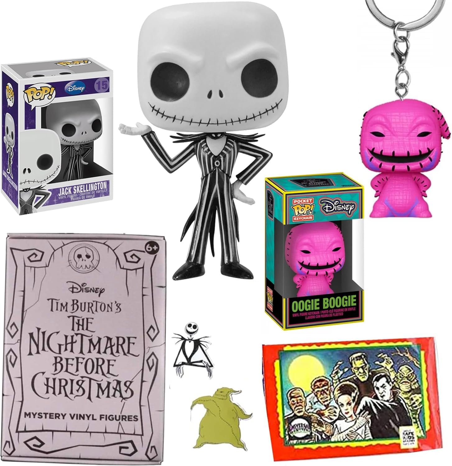 Amazon.com: Frights in Nightmare Town Jack Before Christmas Figure ...