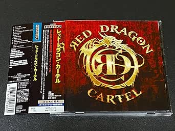 Amazon.co.jp: 落 1stプレス ピック付き マグネット付き 帯付き レッド・ドラゴン・カーテル/RED CARTEL JAKE ...