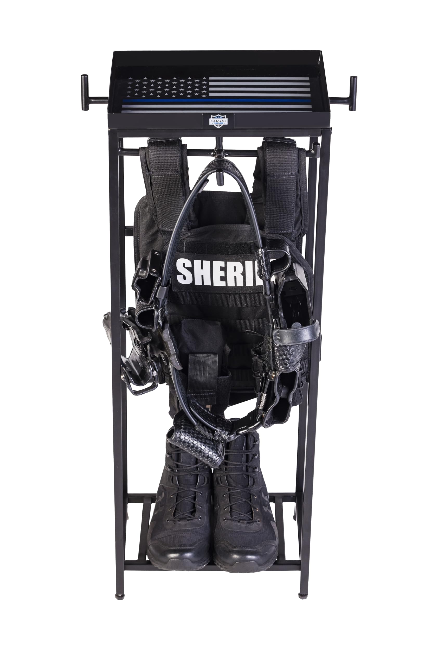 Police Gear Rack - Thin Blue Line Law Enforcement and Military Gear ...