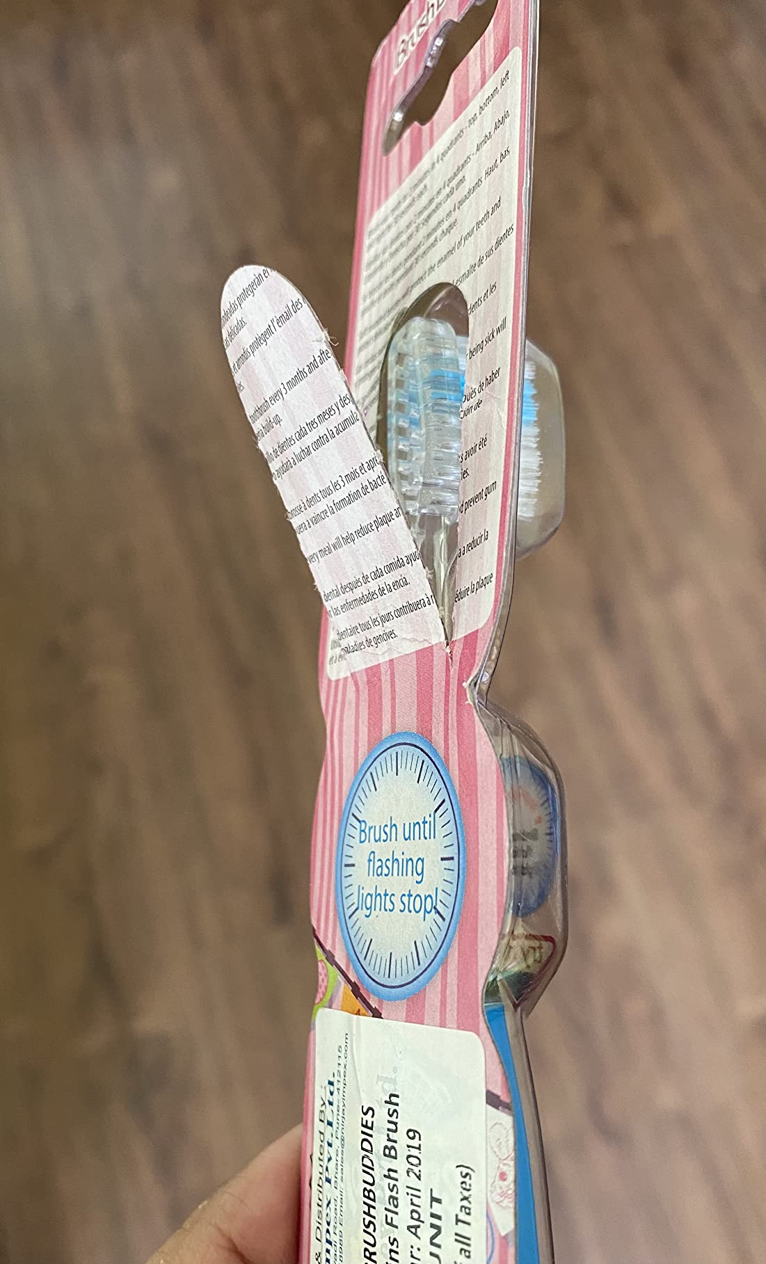 Brush Buddies Shopkins Flash Toothbrush : Amazon.in: Health & Personal Care