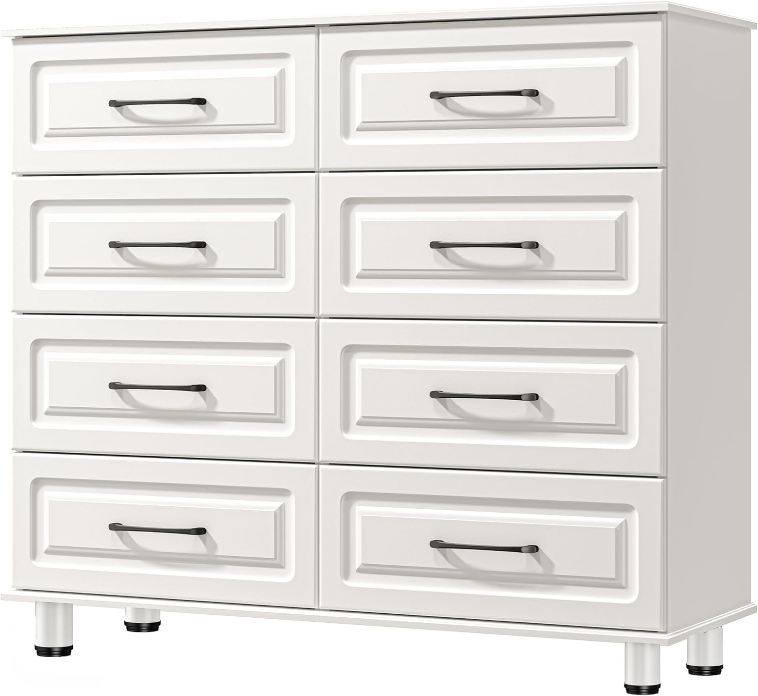 Amazon.com: furtble 8 Drawer Dresser for Bedroom, Large Dresser with ...