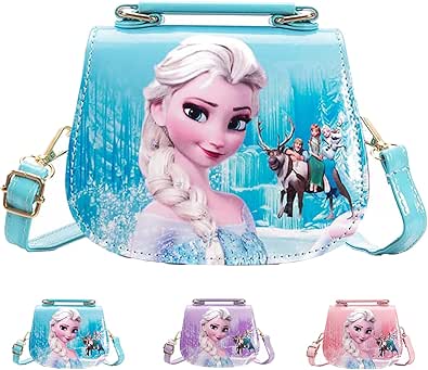 YOUYIKE Kinderhandtasche,Eiskönigin Kinder Umhängetasche, Mädchen ...