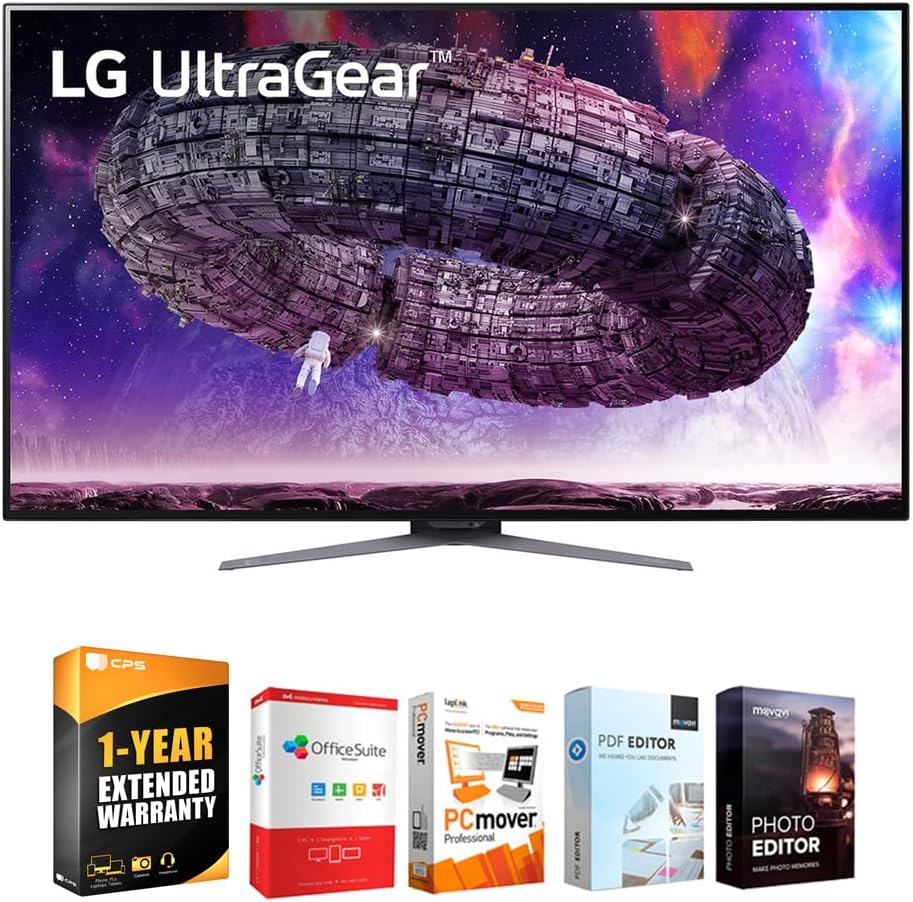 Amazon.com: LG 48GQ900-B 48 吋 Ultragear UHD OLED 電競顯示器,120 Hz,G-SYNC 相容 ...