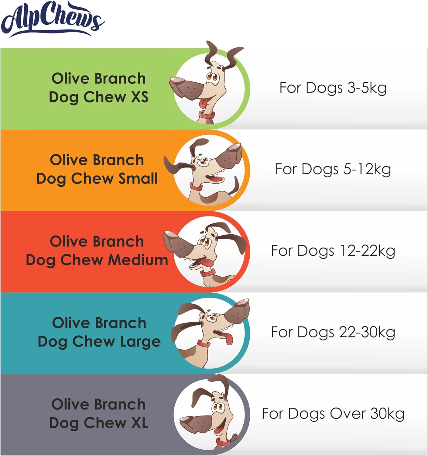 Alp Chews Olive Wood Dog Chew Extra Large Pack of 2 Olive Wood sticks ...
