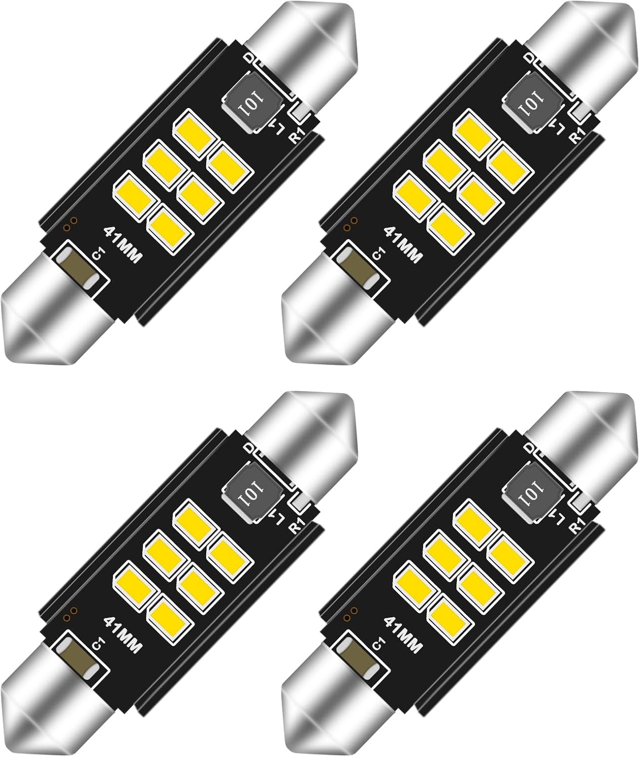 Amazon.com: Fenikso 578 LED Bulbs Extremely Bright 400LM 2835 Chipsets ...