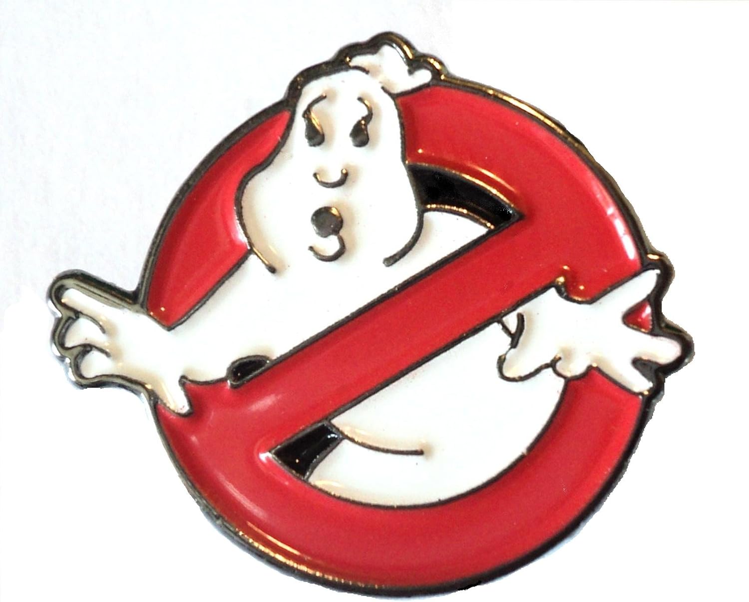 Ghostbusters Insignia Logo Metal Enamel Badge Ghost Busters : Amazon.co ...