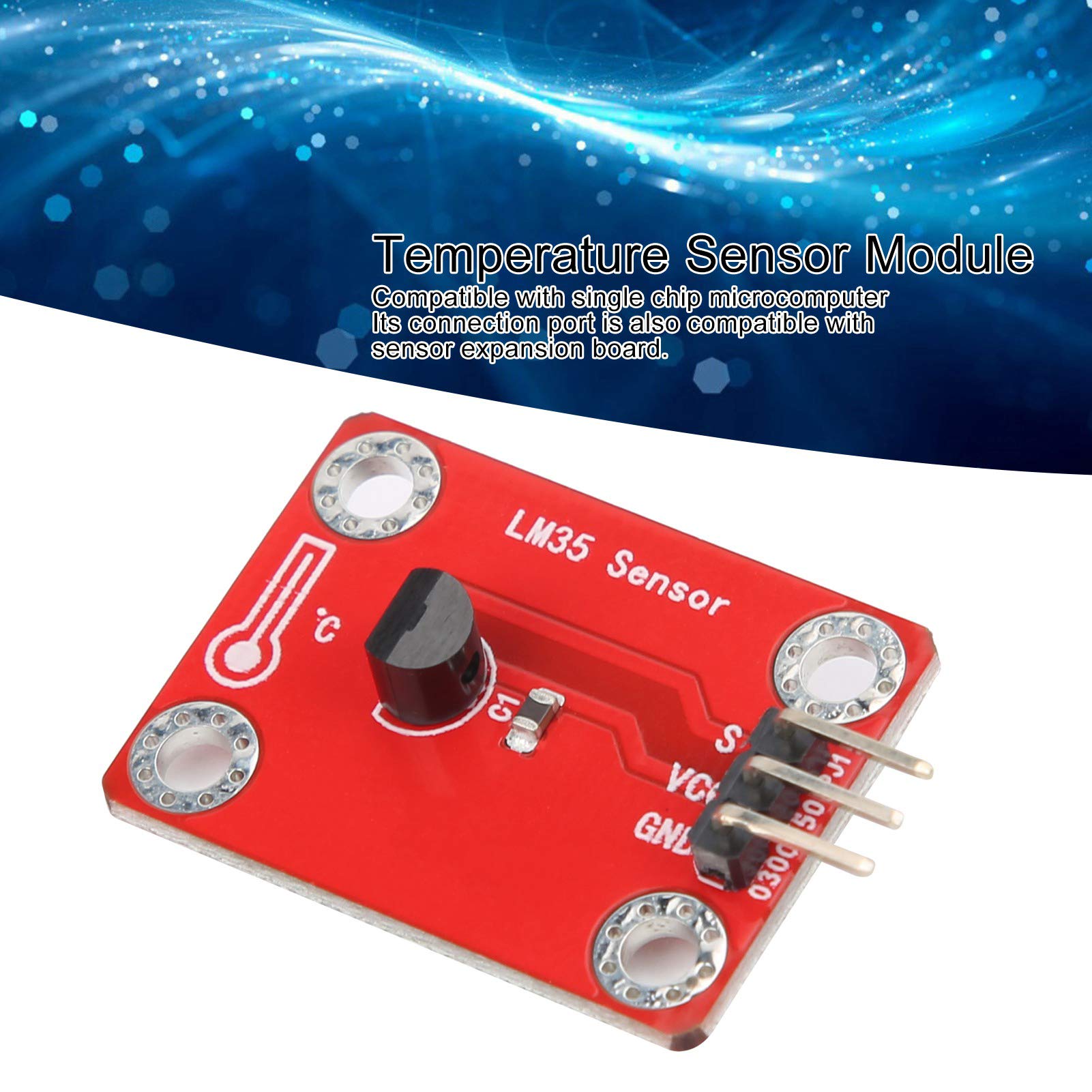 Snapklik.com : LM35 Temperature Sensor Module High Speed Microbit Interface High Precision ...