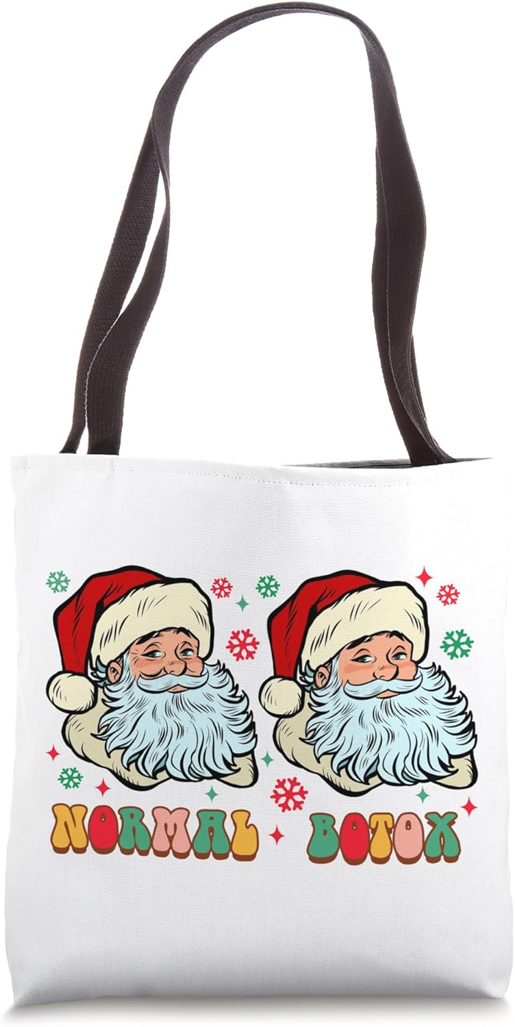 Amazon.com: Divertida Navidad Navidad Vibes Santa Botox Dealer Normal ...