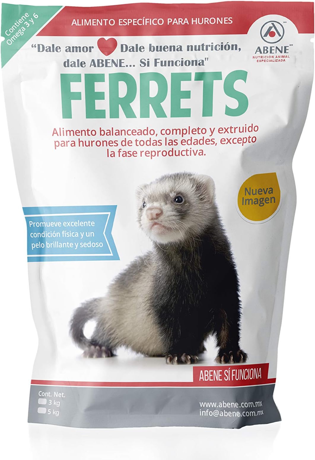 ALIMENTO HURON / FERRET DIET 1 KG : Amazon.com.mx: Productos para animales