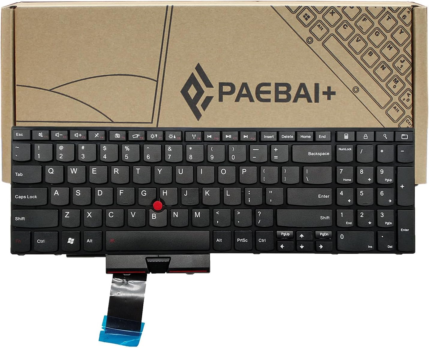 Amazon.com: PAEBAI+ Replacement Laptop Keyboard Compatible with Lenovo ...