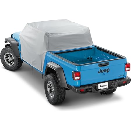 Amazon.com: 2020 Jeep Gladiator Black Water Resistant Cab Cover New ...