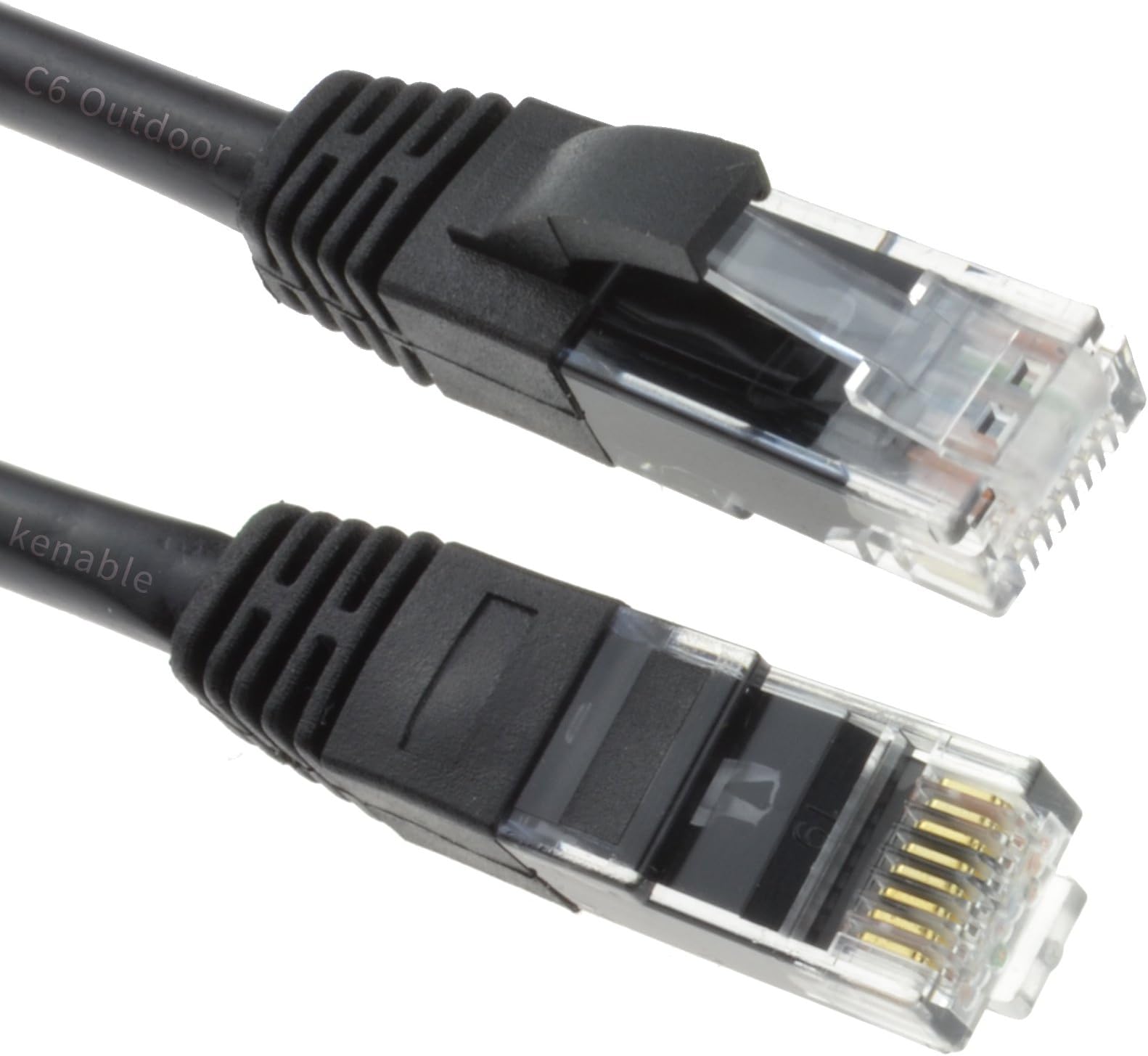 Smedz CAT6 100 m Full Solid Copper UTP 24 AWG Indoor / Outdoor Plug and ...