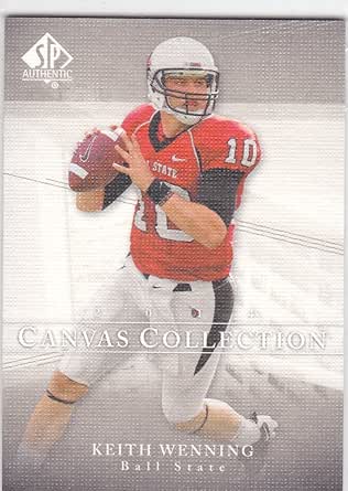 2014 SP AUTHENTIC KEITH WENNING CANVAS COLLECTION ROOKIE at Amazon's ...
