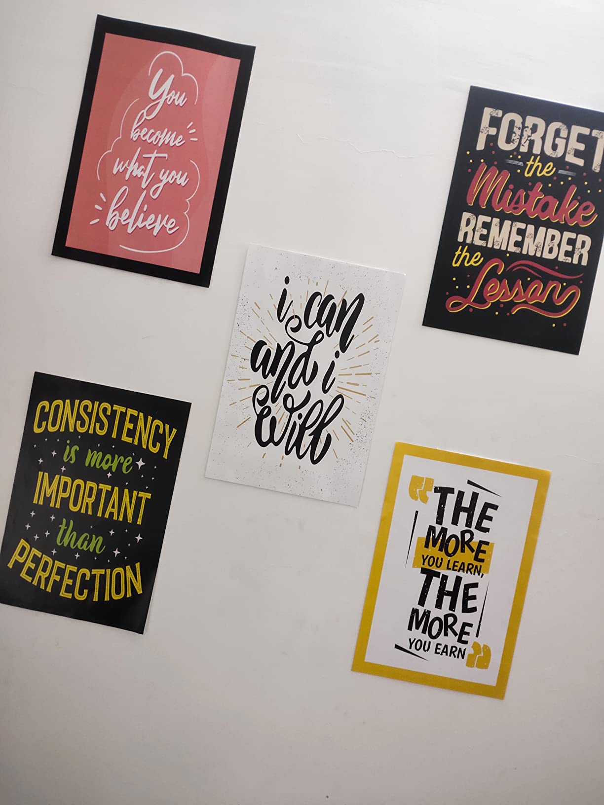 iberry's Motivational Quote Posters for Office and Student Room Walls ...