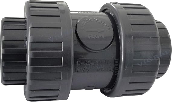 Plimat PVC Conical Check Valve Diameter 40 mm Spring Loaded Adhesive ...