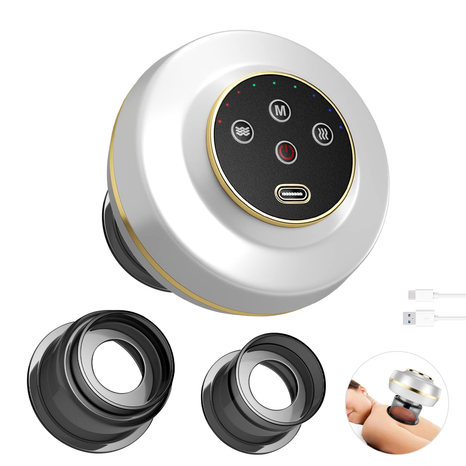Buy Electric Cupping Smart Cupping Therapy Massager - 3 in 1 Cupping ...